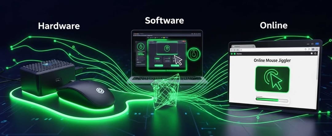 Hardware vs. Software vs. Online: Qual Mouse Jiggler é Seguro? (2026 ...